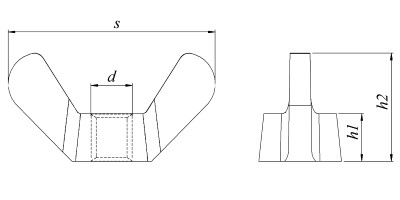 Syrafast Vingmutter - FastPro